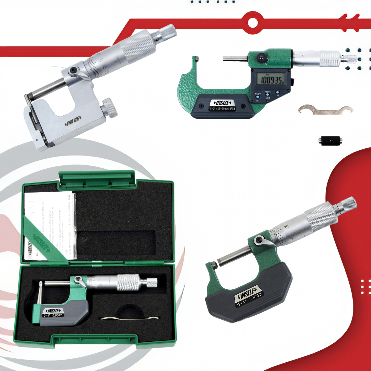 High-Precision Anvil Micrometers for Accurate Measurement